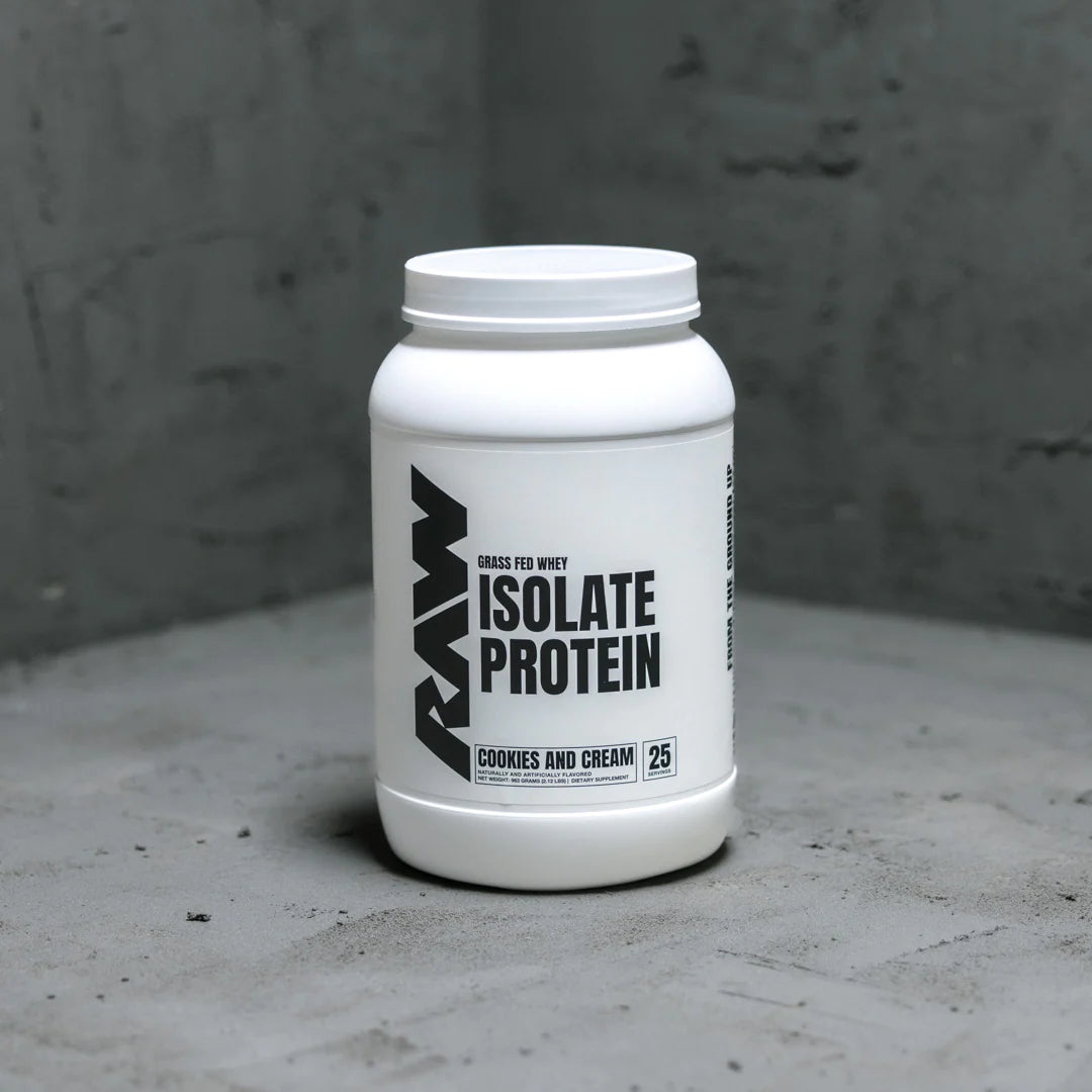 RAW Whey Isolate Protein Powder Raw from MI Nutrition