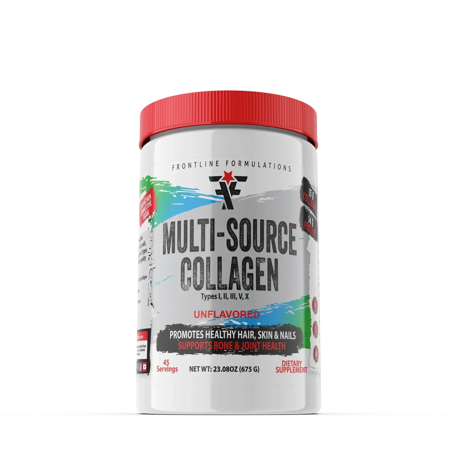 FRONTINE MULTI-SOURCE COLLAGEN Frontline Formulations from MI Nutrition